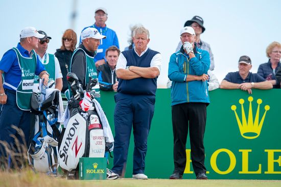 Colin Montgomery Sandy Lyle On 10th Editorial Stock Photo - Stock Image ...