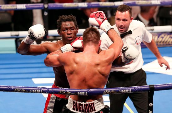 Frank Buglioni Vs Emmanuel Feuzeu Frank Editorial Stock Photo - Stock ...