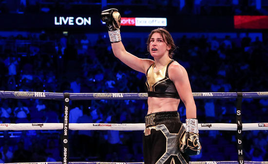 Katie Taylor Vs Kimberly Connor Katie Editorial Stock Photo - Stock ...
