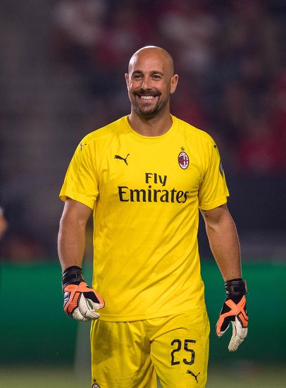 Carson Ca Milan Goalie Jose Reina Editorial Stock Photo - Stock Image ...