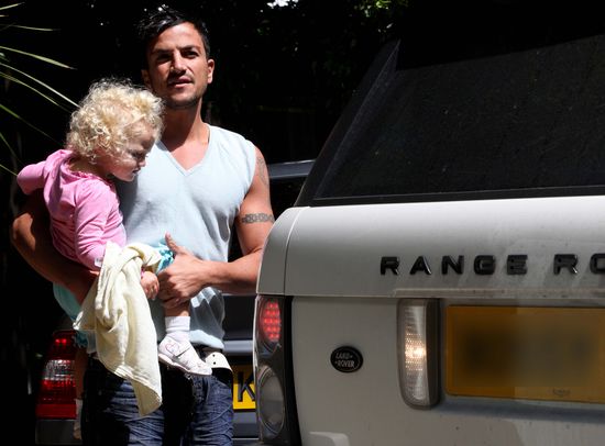 Peter Andre Daughter Princess Editorial Stock Photo - Stock Image ...