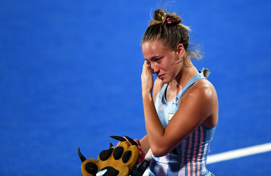 Julieta Jankunas Full Emotion Argentina Lose Editorial Stock Photo ...