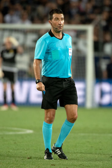 Portuguese Referee Hugo Miguel Action During Editorial Stock Photo ...