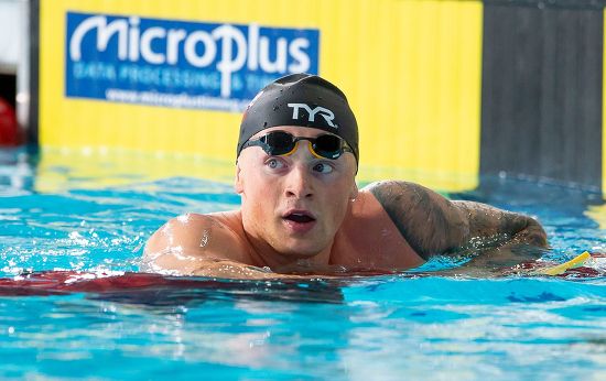 Great Britains Adam Peaty Races New Editorial Stock Photo - Stock Image ...