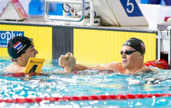 Great Britains Adam Peaty Races New Editorial Stock Photo - Stock Image ...