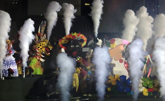 Sample Carnival Barranquilla Performs On Main Editorial Stock Photo ...