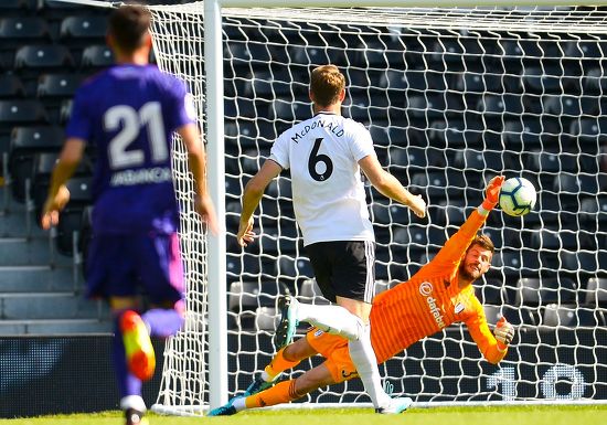 Fabri Goalkeeper Fulham Makes Save Editorial Stock Photo - Stock Image ...