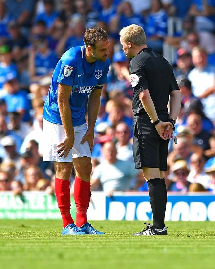 Referee Gavin Ward Has Word Brett Editorial Stock Photo - Stock Image ...
