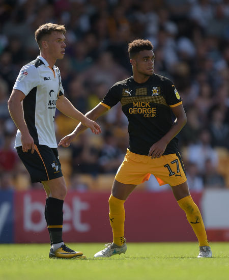 Luke Hannant Port Vale Leon Davies Editorial Stock Photo - Stock Image ...