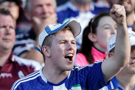 Galway Vs Monaghan Monaghan Fan Celebrates Editorial Stock Photo ...