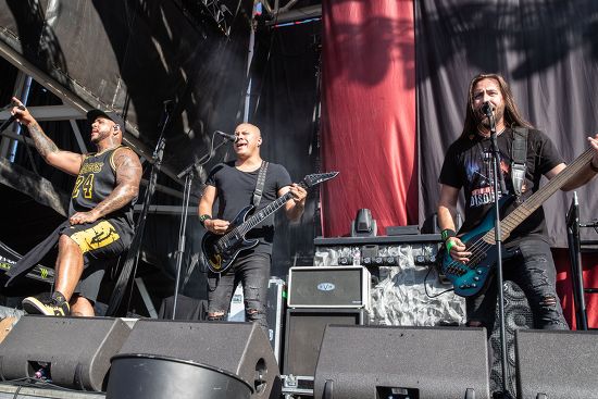 Bad Wolves Tommy Vext Doc Coyle Editorial Stock Photo - Stock Image ...