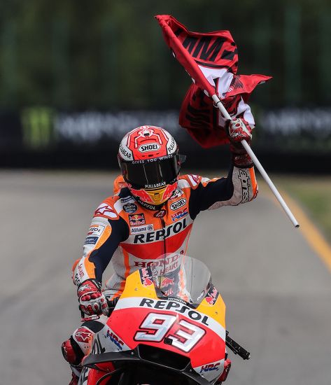 Spanish Moto Gp Rider Marc Marquez Editorial Stock Photo - Stock Image ...