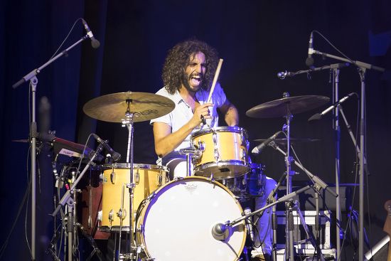 Medi French Singer Drummer Performs Editorial Stock Photo - Stock Image ...
