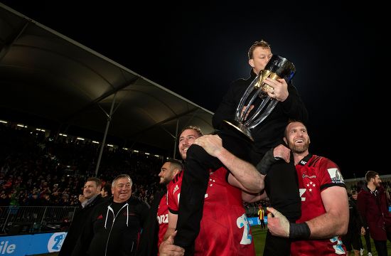 Wyatt Crockett On Shoulders Luke Roman Editorial Stock Photo - Stock ...