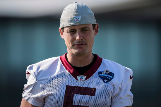 Washington Redskins Punter Tress Way 5 Editorial Stock Photo - Stock ...