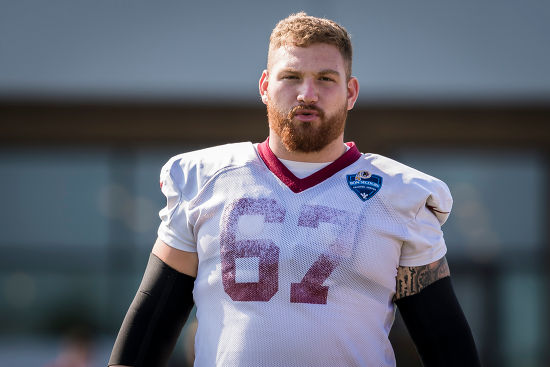 Washington Redskins Offensive Guard Kyle Kalis Editorial Stock Photo ...