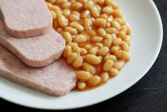 Spam Baked Beans Editorial Stock Photo - Stock Image | Shutterstock