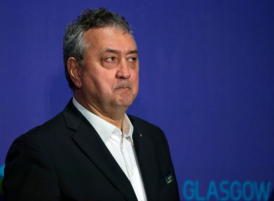 Len President Paolo Barelli Pictured During Editorial Stock Photo ...