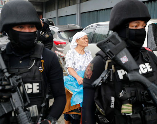 Filipino Street Vendor Looks On During Editorial Stock Photo - Stock ...