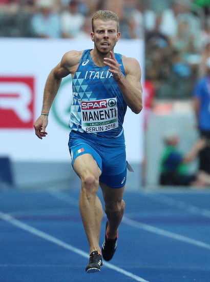Davide Manenti Italy Competes Mens 200m Editorial Stock Photo - Stock ...