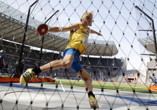 Marcus Nilsson Sweden Competes Discus Throw Editorial Stock Photo ...