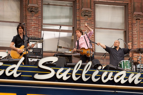 Paul Mccartney On Roof His Band Editorial Stock Photo - Stock Image ...