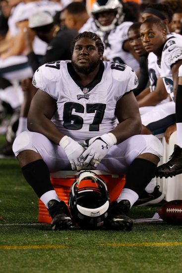 Philadelphia Eagles Guard Chance Warmack 67 Editorial Stock Photo ...