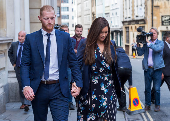 Ben Stokes His Wife Clare Ratcliffe Editorial Stock Photo - Stock Image ...
