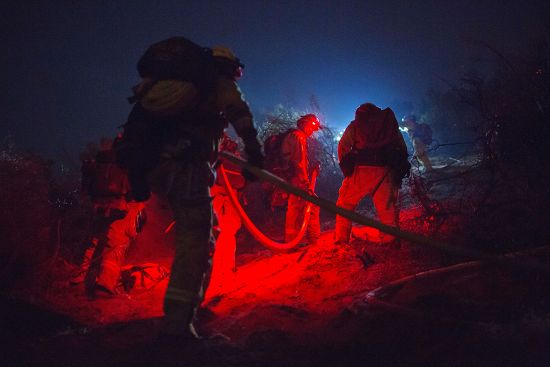 Cal Fire Ccc Fire Crew Camarillo Editorial Stock Photo - Stock Image ...