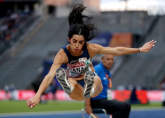 Cyprus Nektaria Panagi Action During Womens Editorial Stock Photo ...