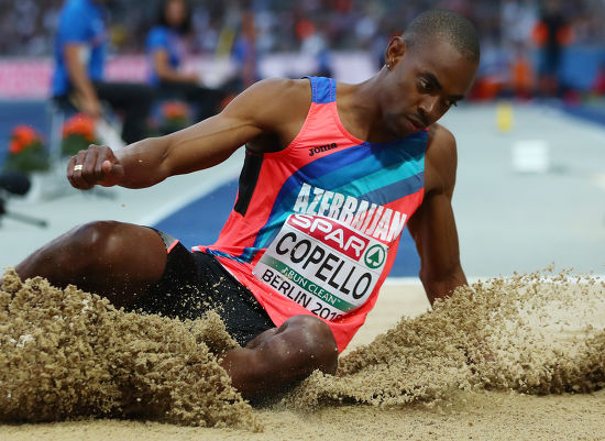 Alexis Copello Azerbaijan Competes Mens Triple Editorial Stock Photo ...