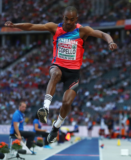 Alexis Copello Azerbaijan Competes Mens Triple Editorial Stock Photo ...