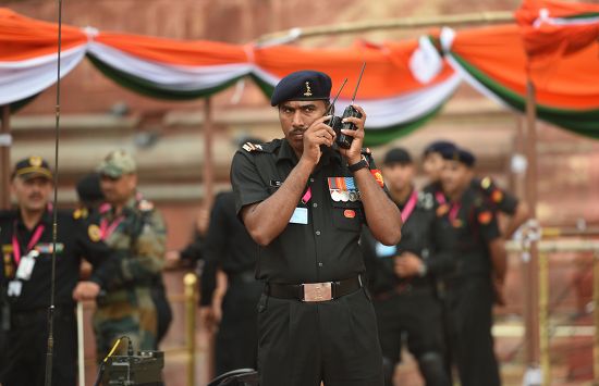 Defence Agency Official During Full Dress Editorial Stock Photo - Stock ...