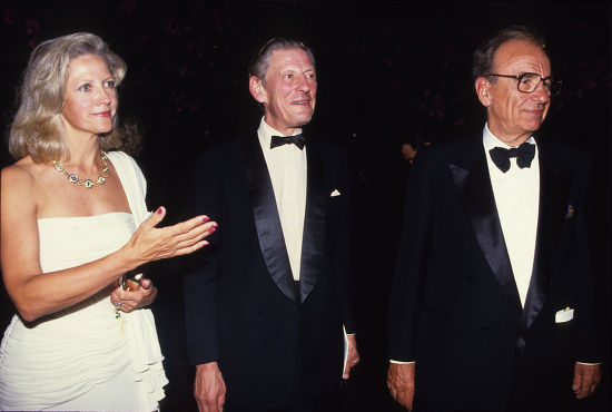 Rupert Murdoch His Wife Anne Angus Editorial Stock Photo - Stock Image ...