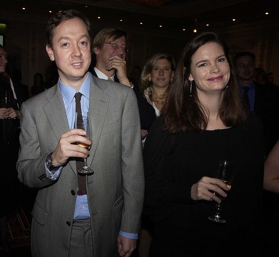 Geordie Greig His Wife Kathryn Editorial Stock Photo - Stock Image ...