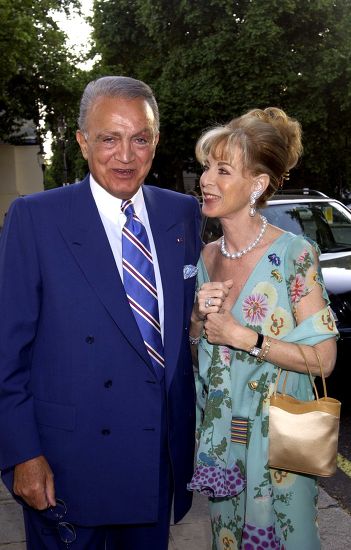 Wafic Said His Wife Rosemary Said Editorial Stock Photo - Stock Image ...