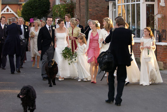Bride Groom Luke Irwin Alice Elliot Editorial Stock Photo - Stock Image ...