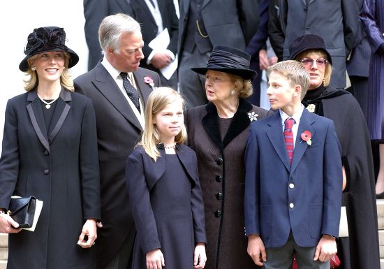 Baroness Margaret Thatcher Carol Thatcher Mark Editorial Stock Photo ...