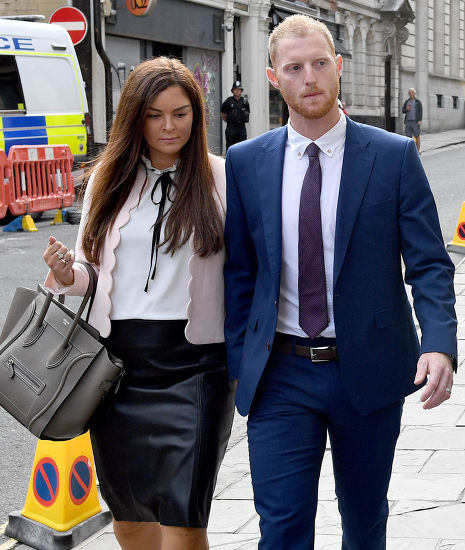 Ben Stokes His Wife Clare Ratcliffe Editorial Stock Photo - Stock Image ...