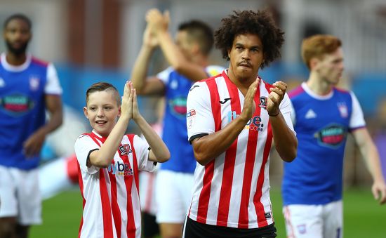 Exeter City Mascot Walks Out Troy Editorial Stock Photo - Stock Image ...