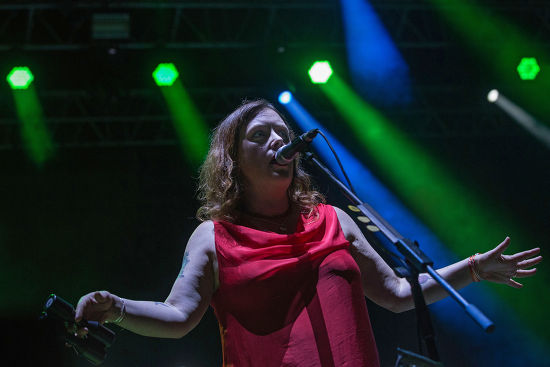 Rachel Goswell British Band Slowdive Performs Editorial Stock Photo ...