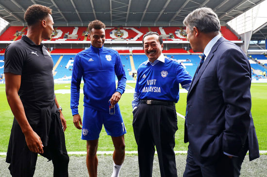 Cardiff Owner Vincent Tan Shares Joke Editorial Stock Photo - Stock ...