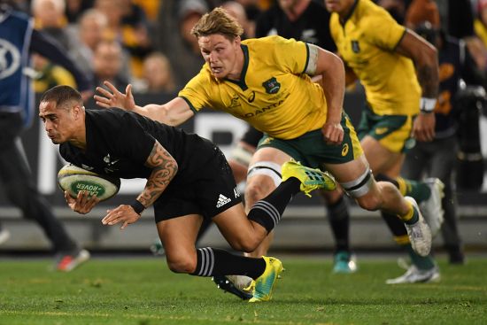 Aaron Smith L All Blacks Scores Editorial Stock Photo - Stock Image ...