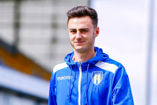 Aaron Collins Colchester United Editorial Stock Photo - Stock Image ...