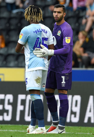 Goalkeeper David Raya Blackburn Rovers Kasey Editorial Stock Photo ...