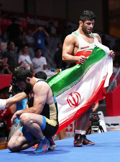 Alireza Karimi Machiani R Iran Celebrates Editorial Stock Photo - Stock ...