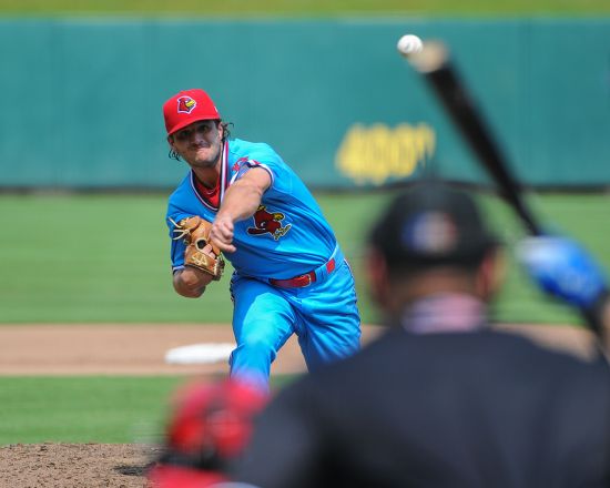 Memphis Pitcher Austin Warner 73 Action Editorial Stock Photo - Stock ...