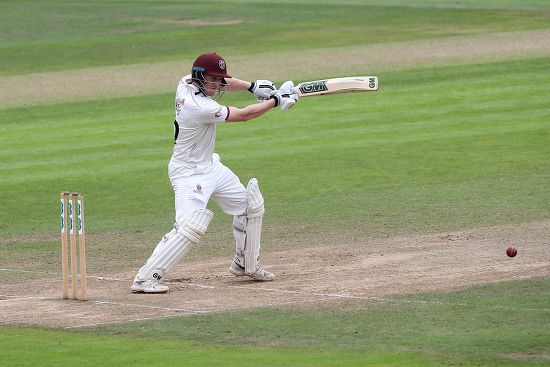 Dominic Bess Batting Action Somerset During Editorial Stock Photo ...