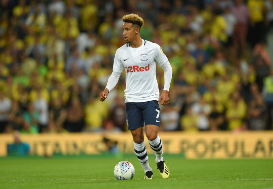 Callum Robinson Preston North End Editorial Stock Photo - Stock Image ...