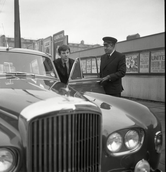 Location Shooting Dennis Tanner Rolls Royce Editorial Stock Photo ...